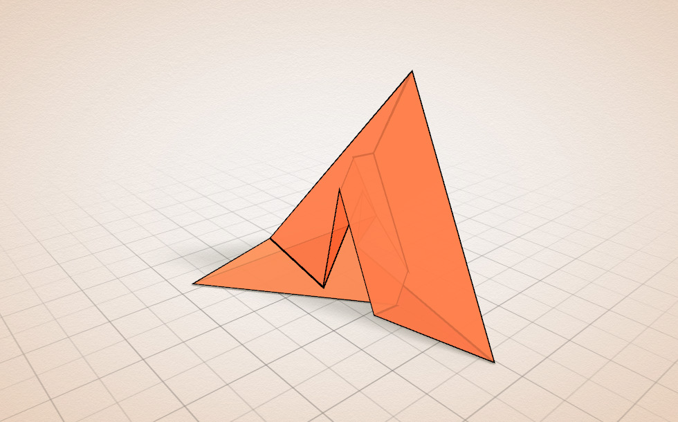 Szilassi polyhedron - صحنه سه‌بعدی - آموزش ویادگیری دیجیتالی موزاییک