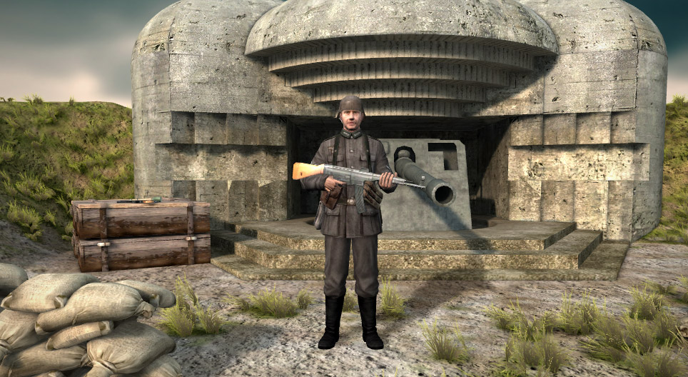 German soldier (World War II) - صحنه سه‌بعدی - آموزش ویادگیری دیجیتالی ...