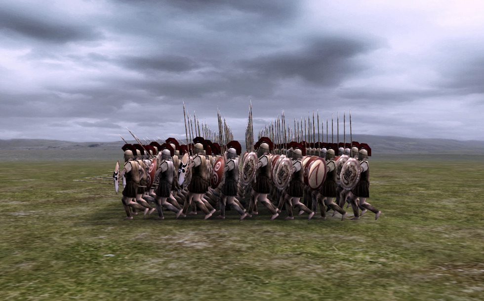 Greek and Macedonian phalanx formation - صحنه سه‌بعدی - آموزش ویادگیری ...