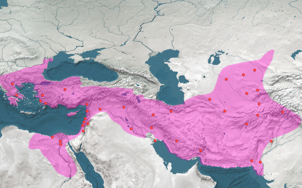 The Macedonian Empire - صحنه سه‌بعدی - آموزش ویادگیری دیجیتالی موزاییک