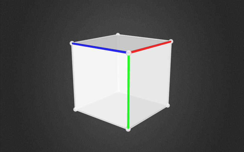 Coloriage d’un cube - scène 3D - Enseignement et apprentissage ...