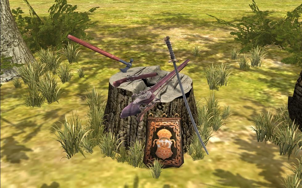 Soldat Kuruc - scène 3D - Enseignement et apprentissage numériques Mozaik