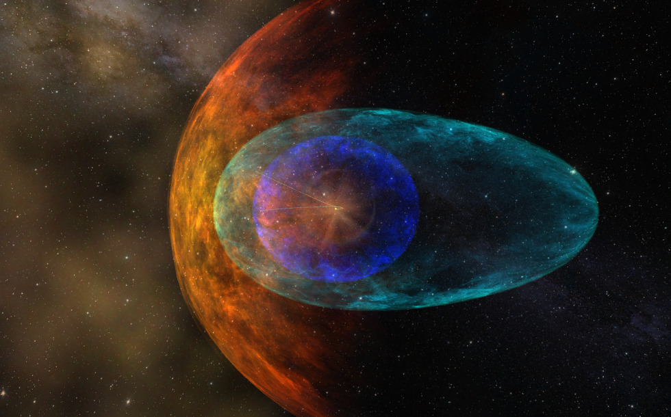 Svemirske sonde Voyager - 3D scene - Mozaik digitalno obrazovanje i učenje