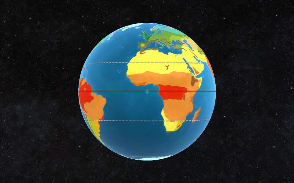 Toplinski pojasevi i klima na Zemlji - 3D scene - Mozaik digitalno ...