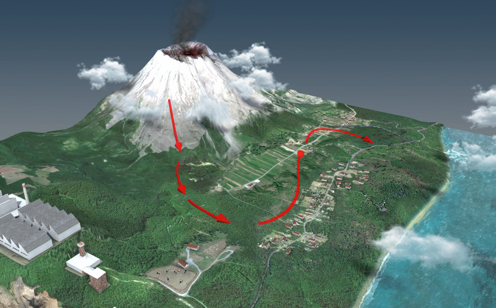 Kruženje fosfora - 3D scene - Mozaik digitalno obrazovanje i učenje