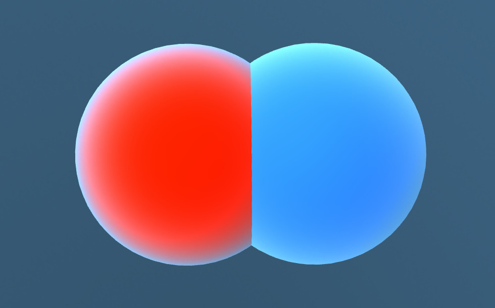 Dušikov monoksid (Dušikov(II) oksid) (NO) - 3D scene - Mozaik digitalno ...