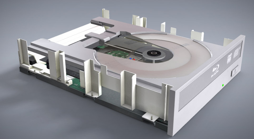 Kako funkcionira optički disk? - 3D scene - Mozaik digitalno ...