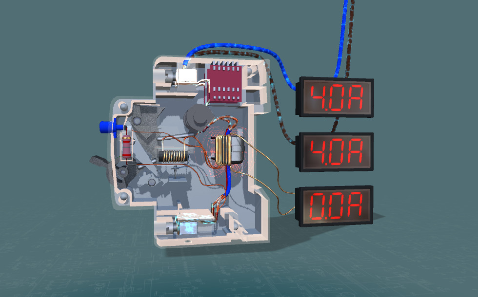 Relej - 3D scene - Mozaik digitalno obrazovanje i učenje