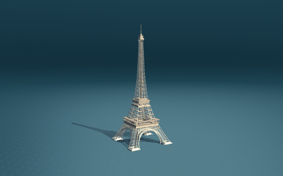 Visoke zgrade - 3D scene - Mozaik digitalno obrazovanje i učenje