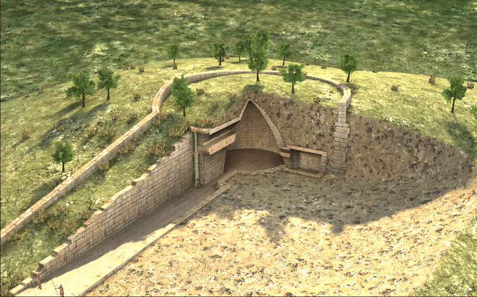 Atrejeva riznica (Mikena, 1300. prije Krista) - 3D scene - Mozaik ...