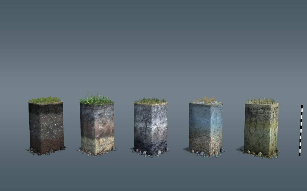 Talajtípusok (talajszelvények) - 3D-modell - Mozaik digitális oktatás ...