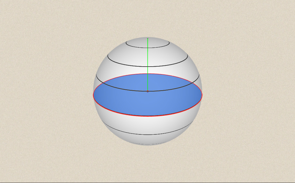 Area della superficie della sfera (dimostrazione) - animazione 3D ...