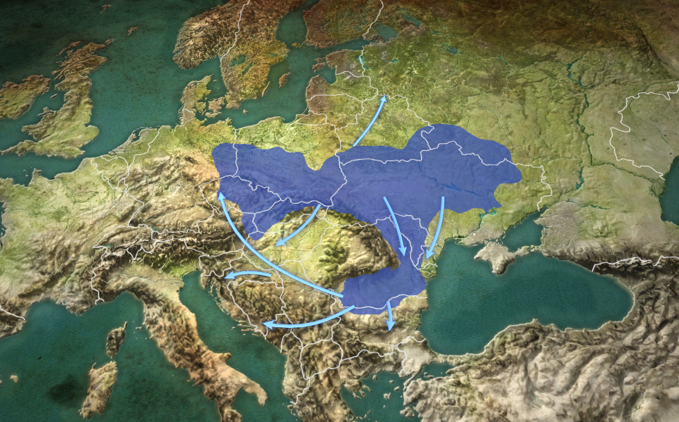 Slavi - scena 3D - Insegnamento e apprendimento digitale Mozaik