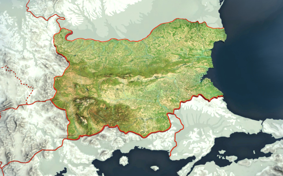 bulgaria location geography