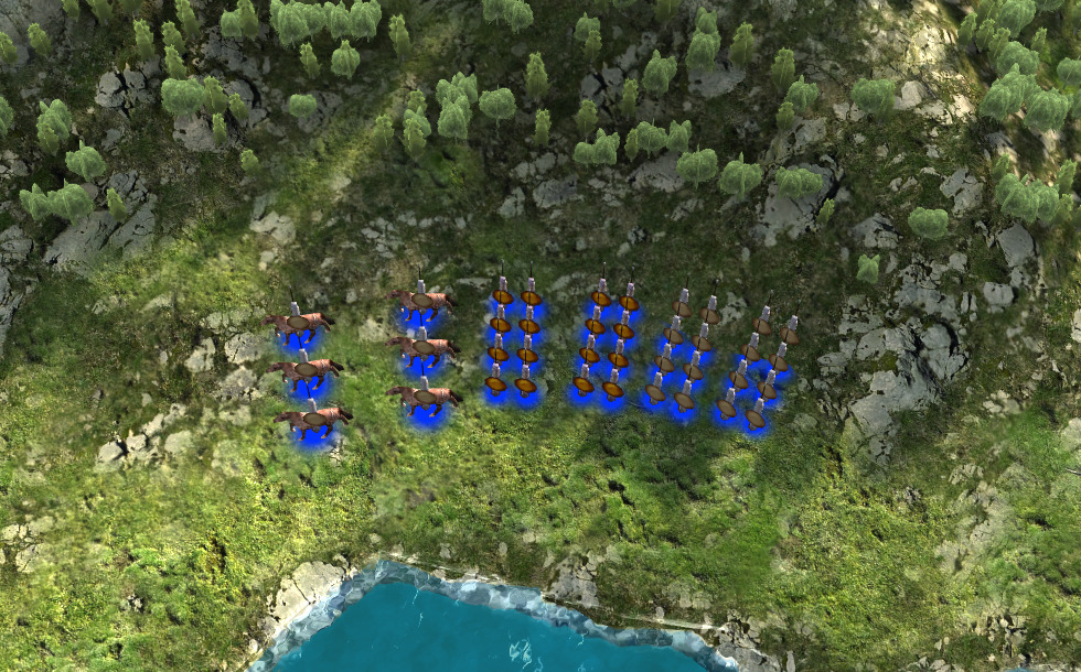 イッソスの戦い (紀元前333年) - 3Dシーン - Mozaikデジタル教育と勉強