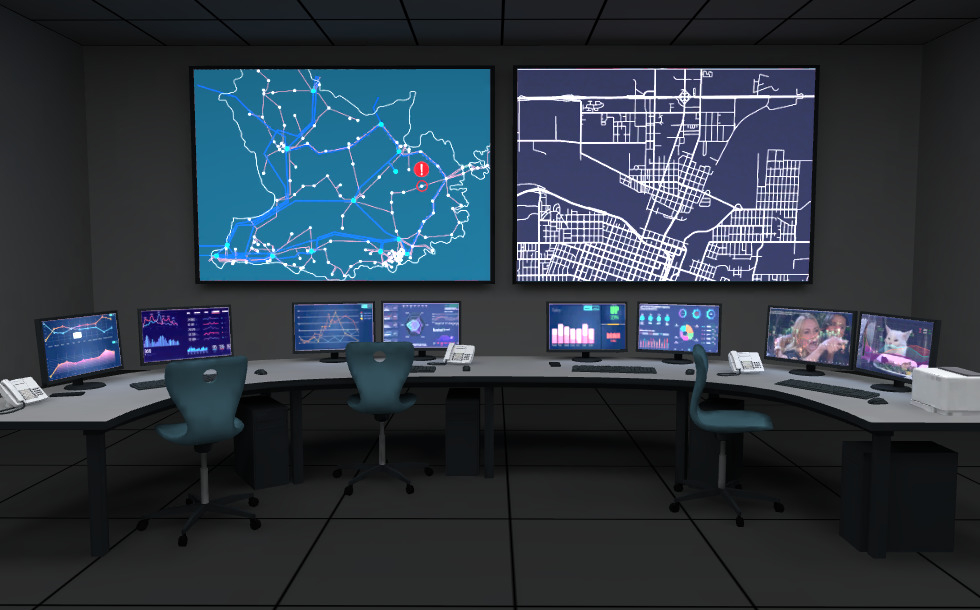 전력 공급망 - 3D 애니메이션 - Mozaik 디지털 교육과 공부