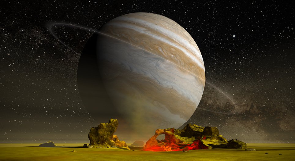 Jupiteris - 3D vaizdas - „Mozaik“ skaitmeninis išsilavinimas ir mokymasis