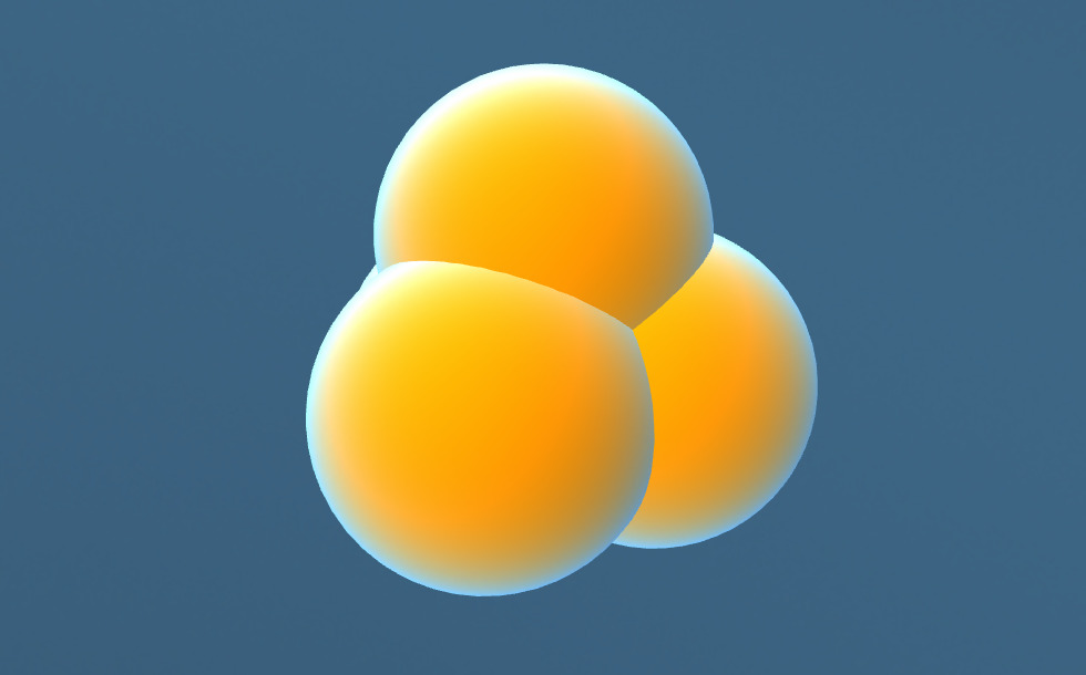 Baltasis fosforas (P₄) - 3D vaizdas - „Mozaik“ skaitmeninis ...