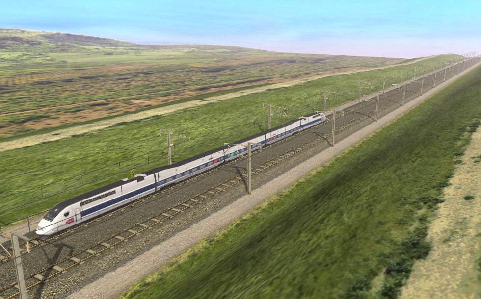 TGV POS train - 3D vaizdas - „Mozaik“ skaitmeninis išsilavinimas ir ...