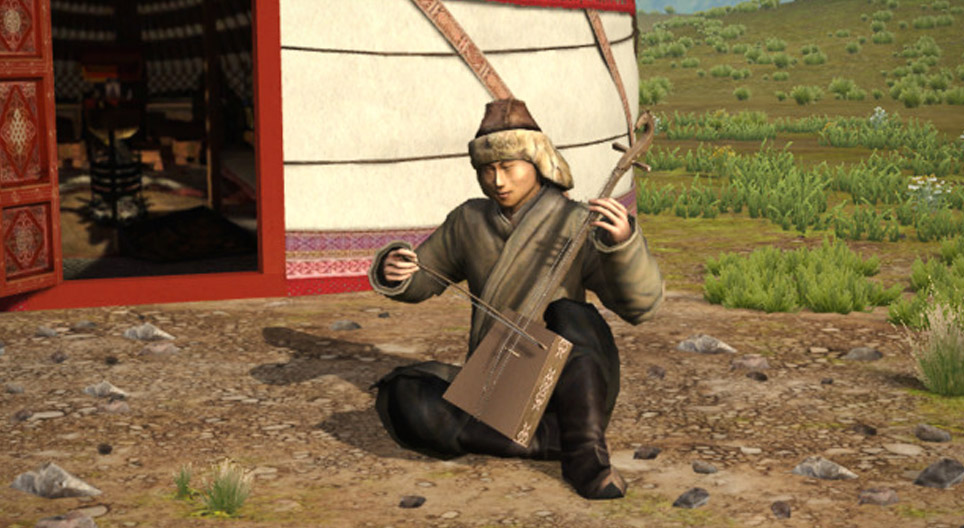 Морин хуур - 3D үзэгдэл - Mozaik цахим боловсрол ба сургалт