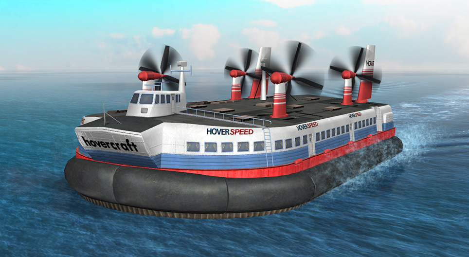 Hovercraft, SR.N4 Mk.III - 3D үзэгдэл - Mozaik цахим боловсрол ба сургалт