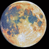 False-color image of the Moon - image - Mozaik Digital Education and ...