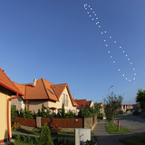 Analemma diagram showing the Sun's apparent motion during a year ...