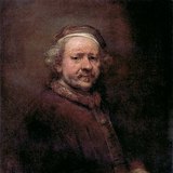 Rembrandt van Rijn: Autoportret (1669, Barok) - rysunek - Mozaik ...