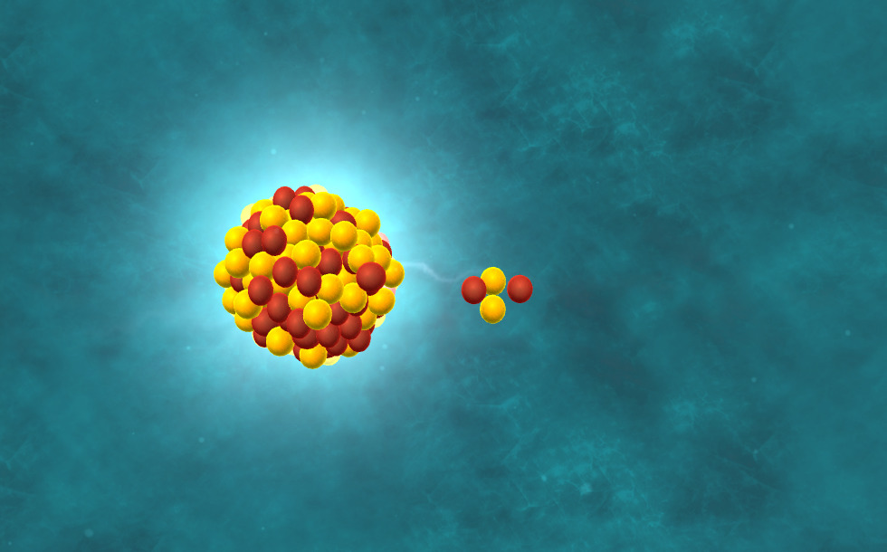 Radioactivity - 3D scene - Mozaik Digital Education and Learning