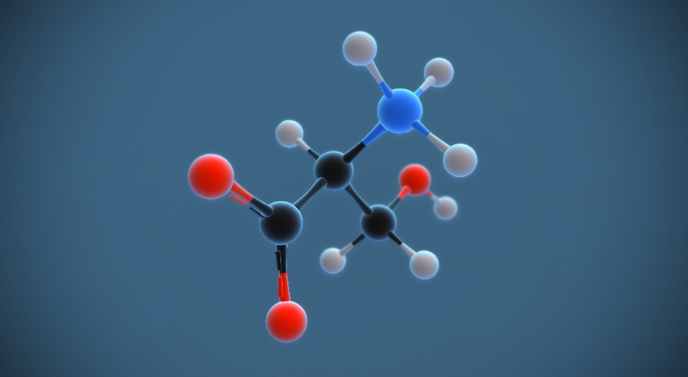 Serine - 3D scene - Mozaik Digital Learning