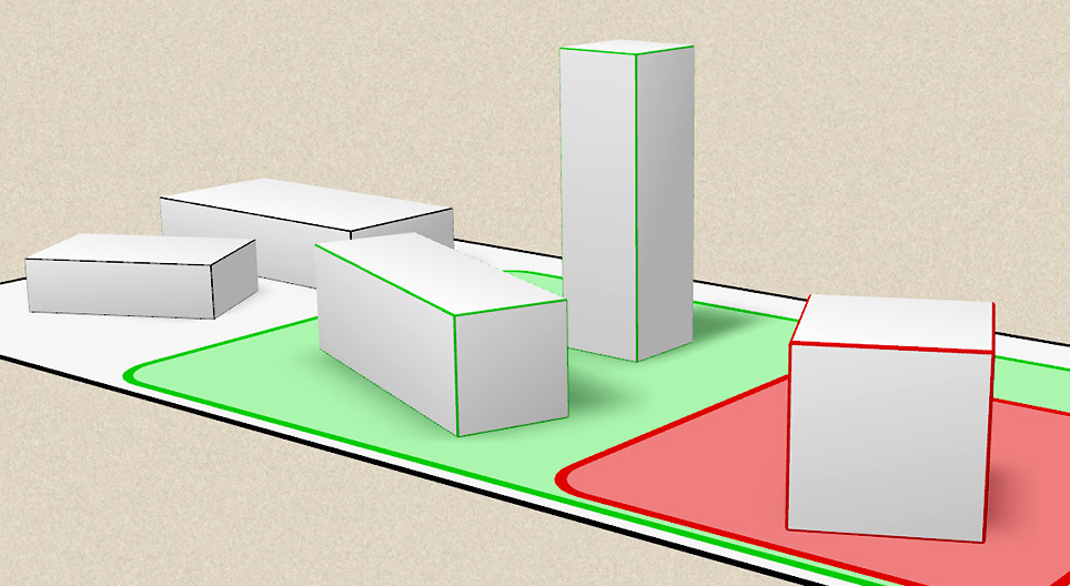 Grouping of cuboids - 3D scene - Mozaik Digital Education and Learning