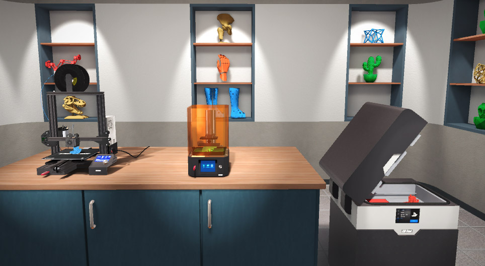 3D printing - 3D scene - Mozaik Digital Education and Learning