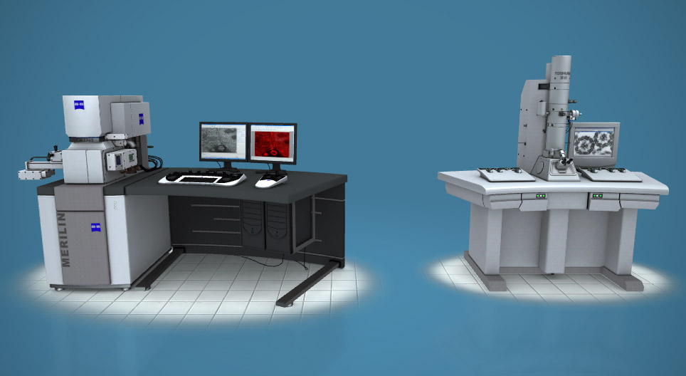 How does it work? - Electron microscope - 3D scene - Mozaik Digital ...