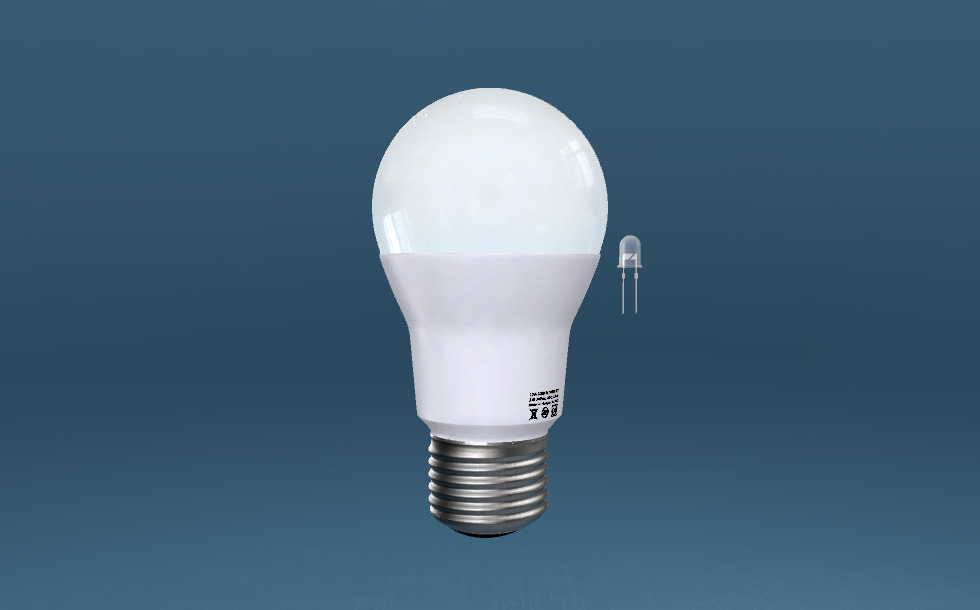 Domestic electric light sources - 3D scene - Mozaik Digital Education ...