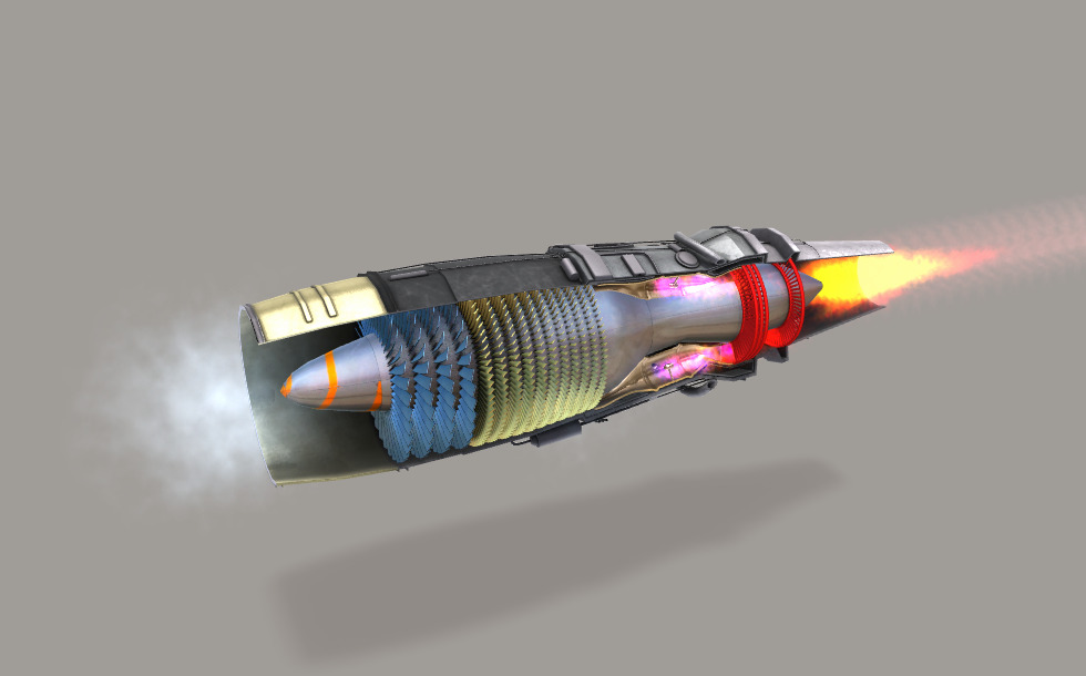 How does it work? - Turbojet - 3D scene - Mozaik Digital Education and ...