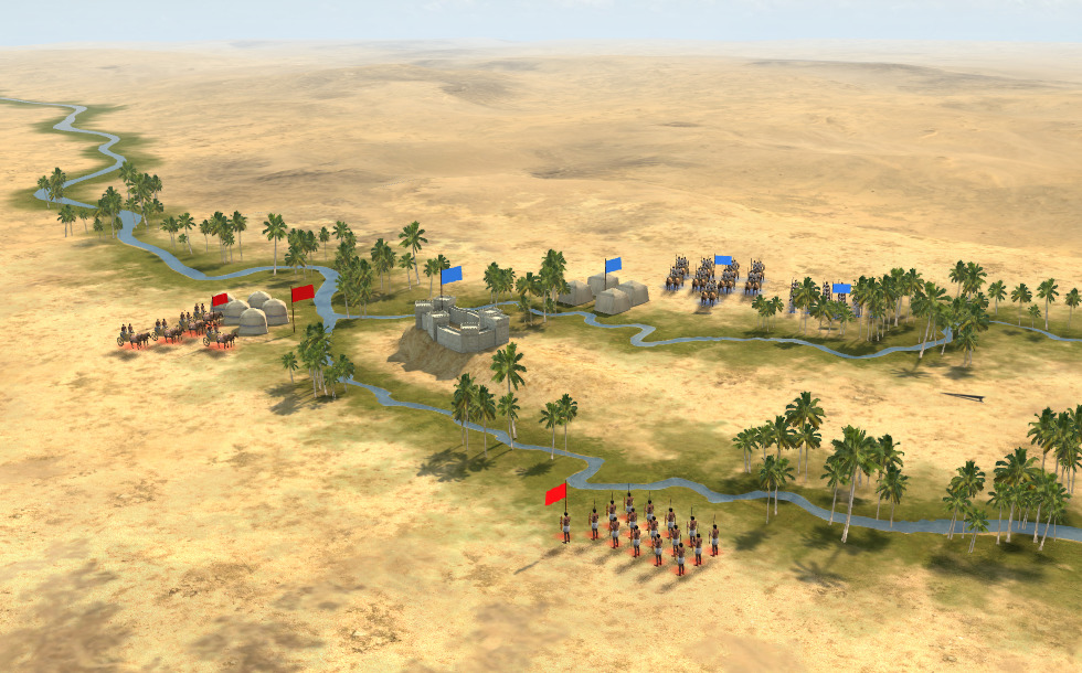 Battle of Kadesh (1285 BC) - 3D scene - Mozaik Digital Education and ...