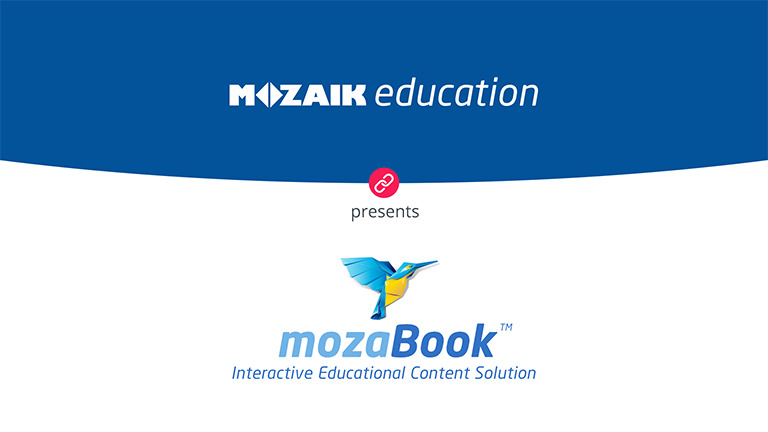 mozaBook - The interactive content and LMS - video - Mozaik Digital Education and Learning