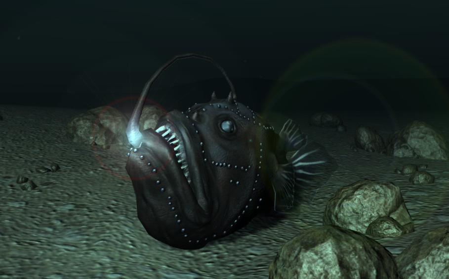 Zeeduivel - 3D-scène - Mozaik Digital Education and Learning