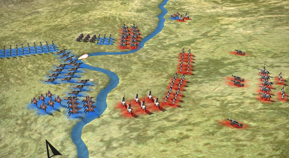 Slag bij mohács (29 augustus 1526). - 3D-scène - Mozaik Digital ...