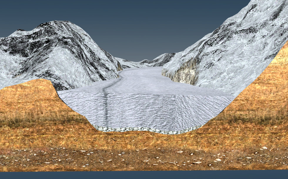 Lodowiec górski (poziom średni) - model 3D - Mozaik edukacja i nauka ...