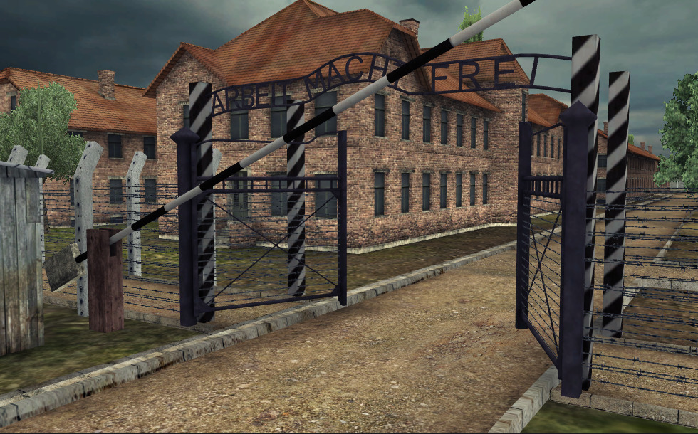 Auschwitz I, obóz pracy - model 3D - Mozaik edukacja i nauka cyfrowa