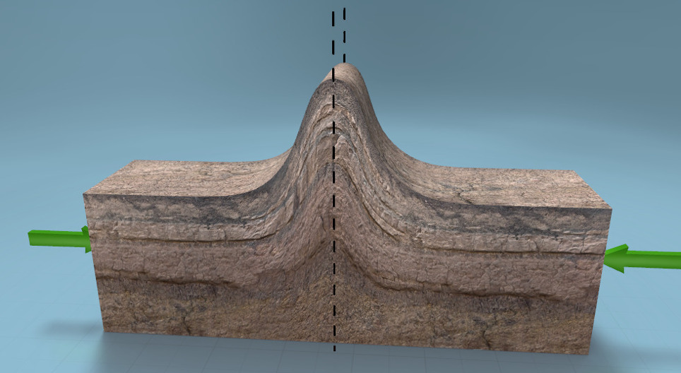 Dobras (elementar) - Cena 3D - Educação e Aprendizagem Digital Mozaik
