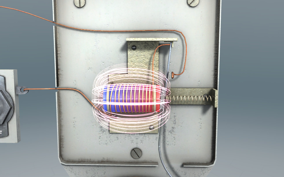 Soneria electrică - Animație 3D - Predare și învățare Digitală Mozaik