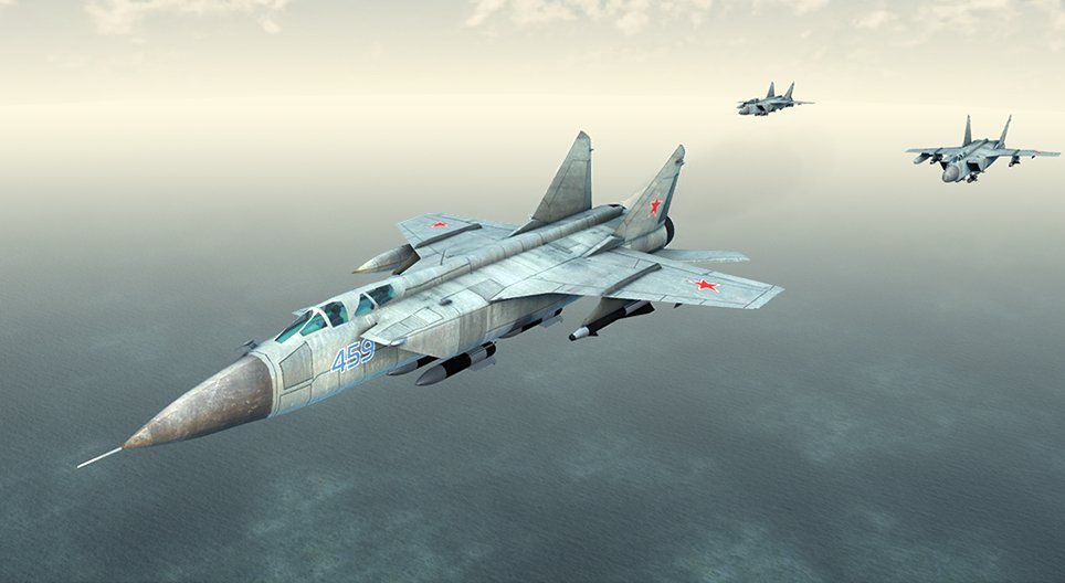 MIG-31 (Uniunea Sovietică, 1982) - Animație 3D - Predare și învățare ...