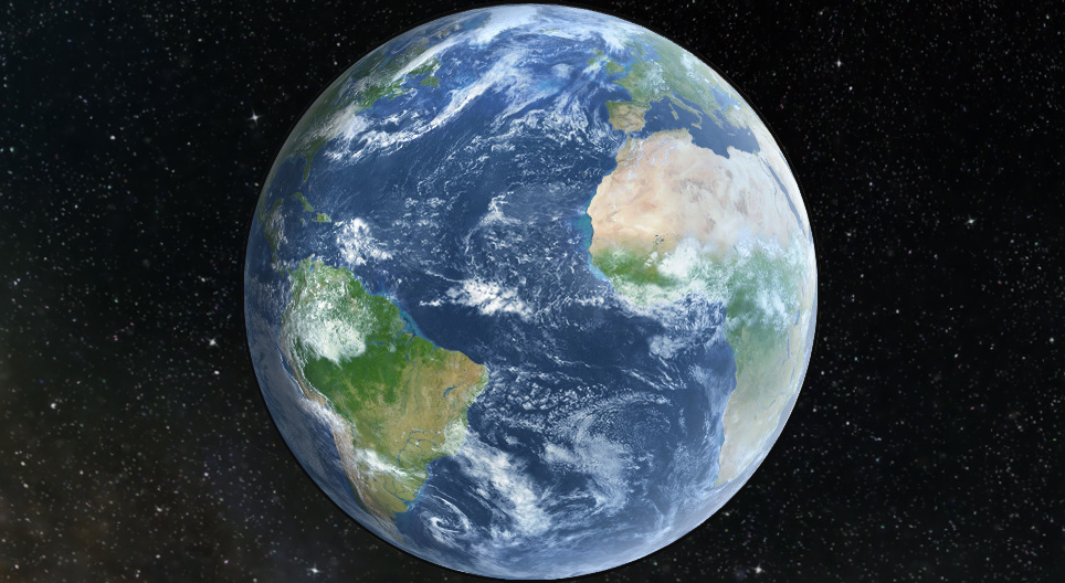 Zemeguľa - 3D-model - Mozaik digitálne vyučovanie a štúdium