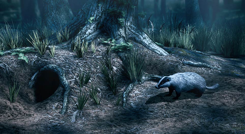 Jazbec - 3D-animacija - Digitalno poučevanje in učenje Mozaik