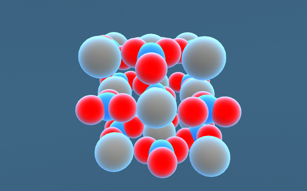 Srebrov nitrat (AgNO₃) - 3D-animacija - Digitalno poučevanje in učenje ...