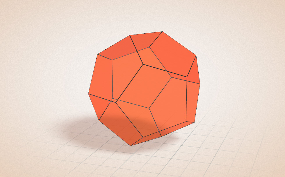 Pravilna telesa - 3D-animacija - Digitalno poučevanje in učenje Mozaik