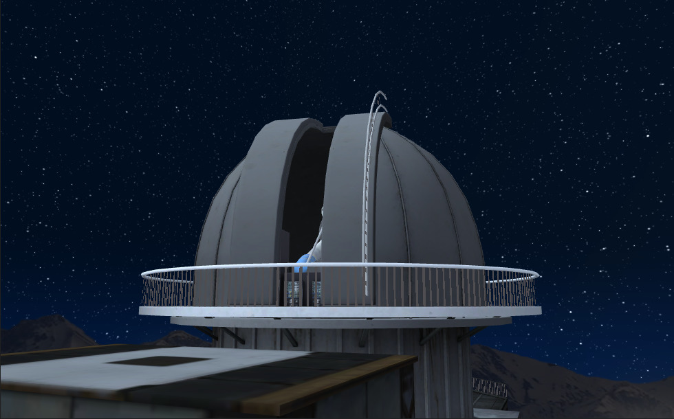 Observatorij - 3D-animacija - Digitalno poučevanje in učenje Mozaik