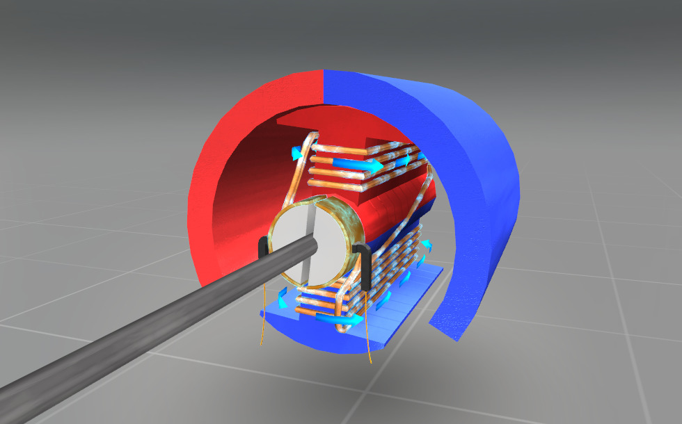Generator jednosmerne struje - 3D model - Mozaik digitalno obrazovanje ...
